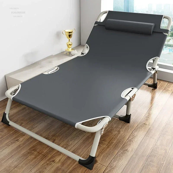 Portable Folding Bed – Comfortable Single Bed for Bedroom, Dorm & Camp ...